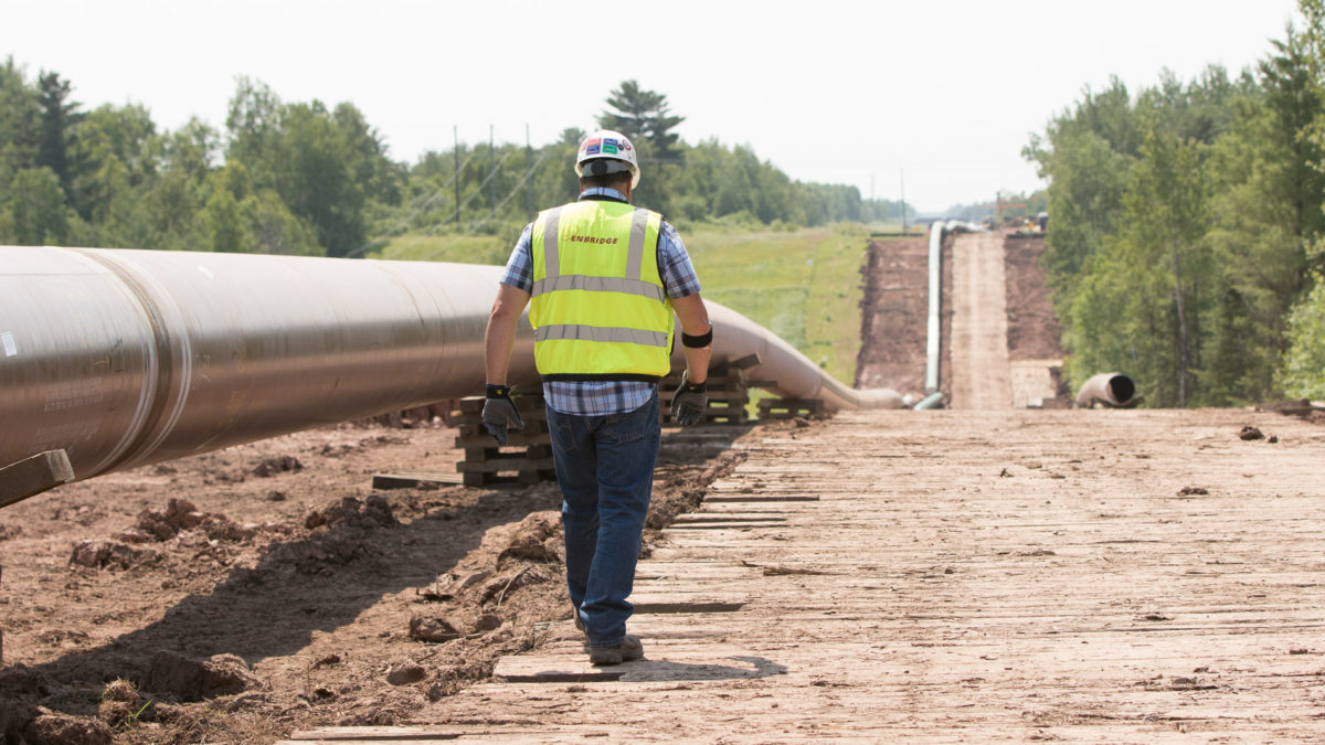 A Matter of Fact: Enbridge working on critical pipeline re-route in ...