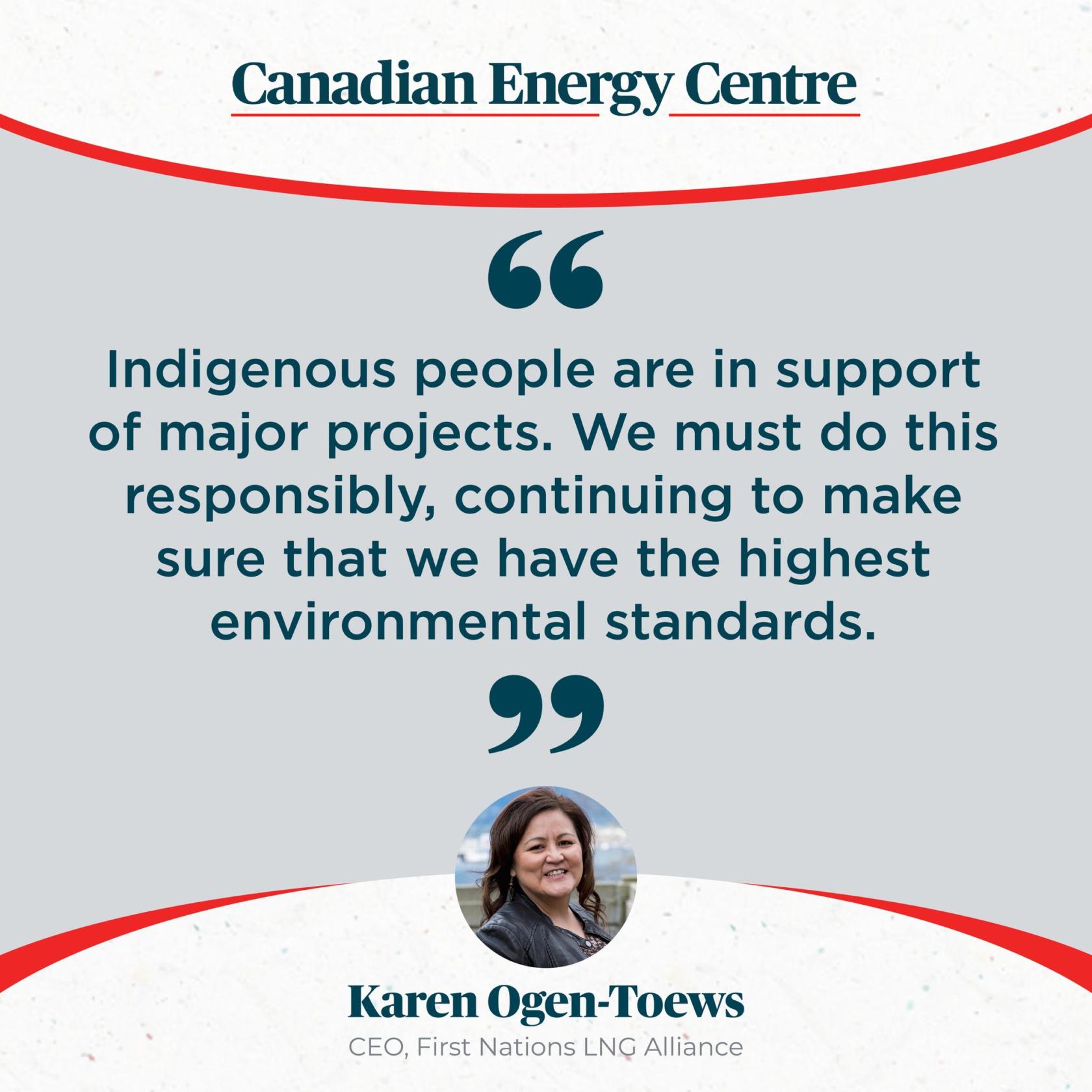 GRAPHIC: Indigenous people support projects - Canadian Energy Centre