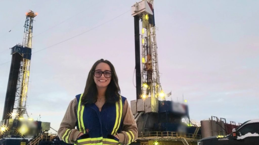 Nicole Renella outside - Canadian Energy Centre