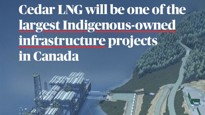 GRAPHIC: Cedar LNG will be one of the largest Indigenous-infrastructure ...