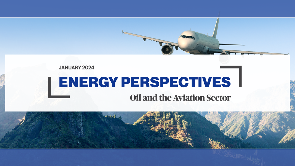 Energy Perspectives: Oil and the aviation sector