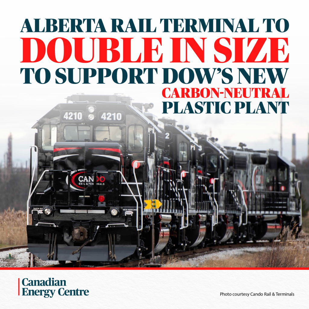 GRAPHIC: Alberta rail terminal to double in size to support Dow's new ...